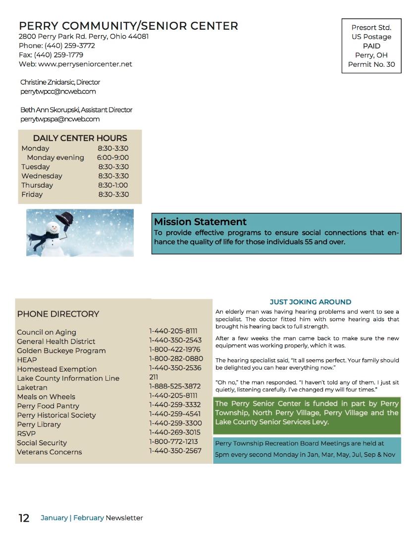 Perry Community/Senior Center